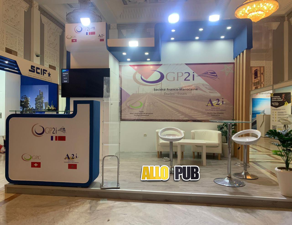 Stand Maroc - Aménagement et fabrication des stands au maroc